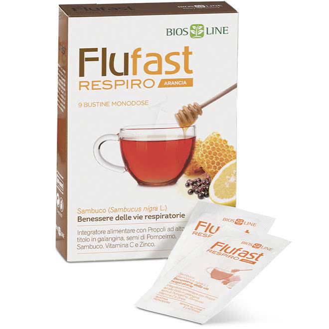 Apix Propoli Flufast Respiro Arancio - Bios Line