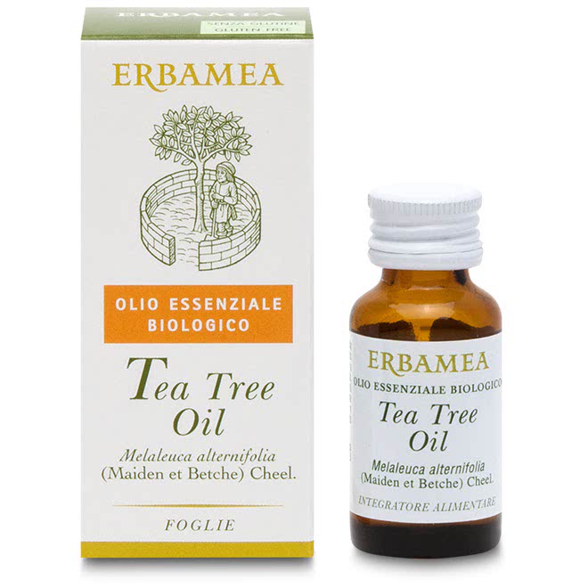 Olio Essenziale Biologico di Tea Tree - Erbamea