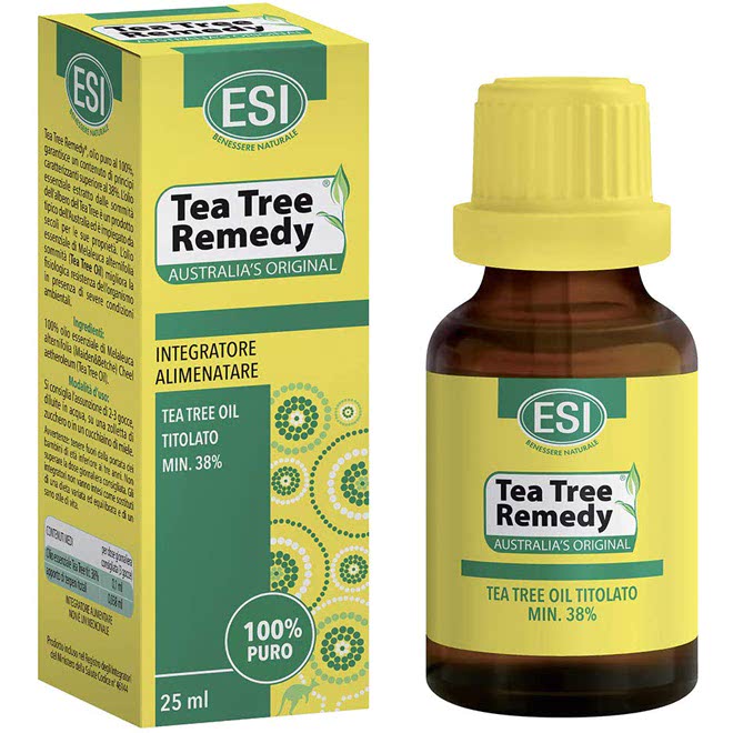 Tea Tree Remedy - Tea Tree Oil Puro Formato Risparmio - ESI
