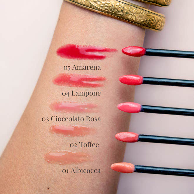 3D LipGloss Lucidalabbra Ultra Luminoso e Nutriente Tonalità 02 Toffee