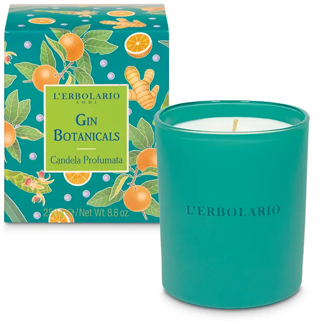 Gin Botanicals Candela Profumata - L'Erbolario