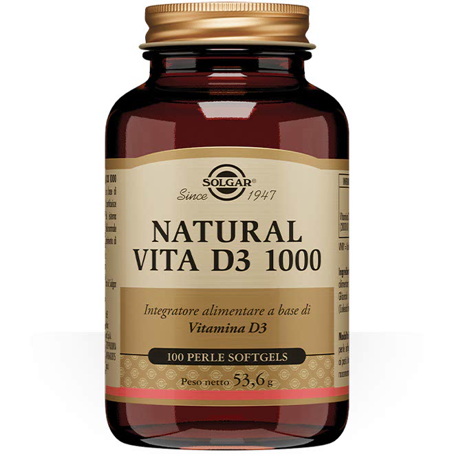 Natural Vita D3 1000 - Solgar